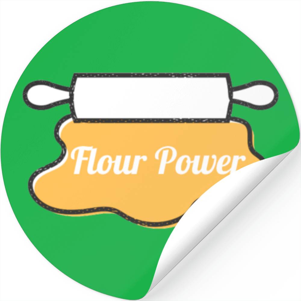 Funny Baker Flour Power Pastry Bread Chef Cookie C