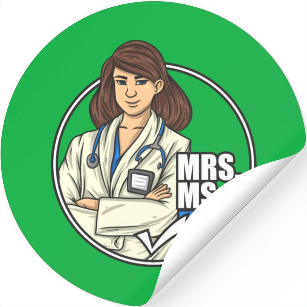 Mrs. Ms. Dr. Doctor Nurse Women Medical Hero Gift