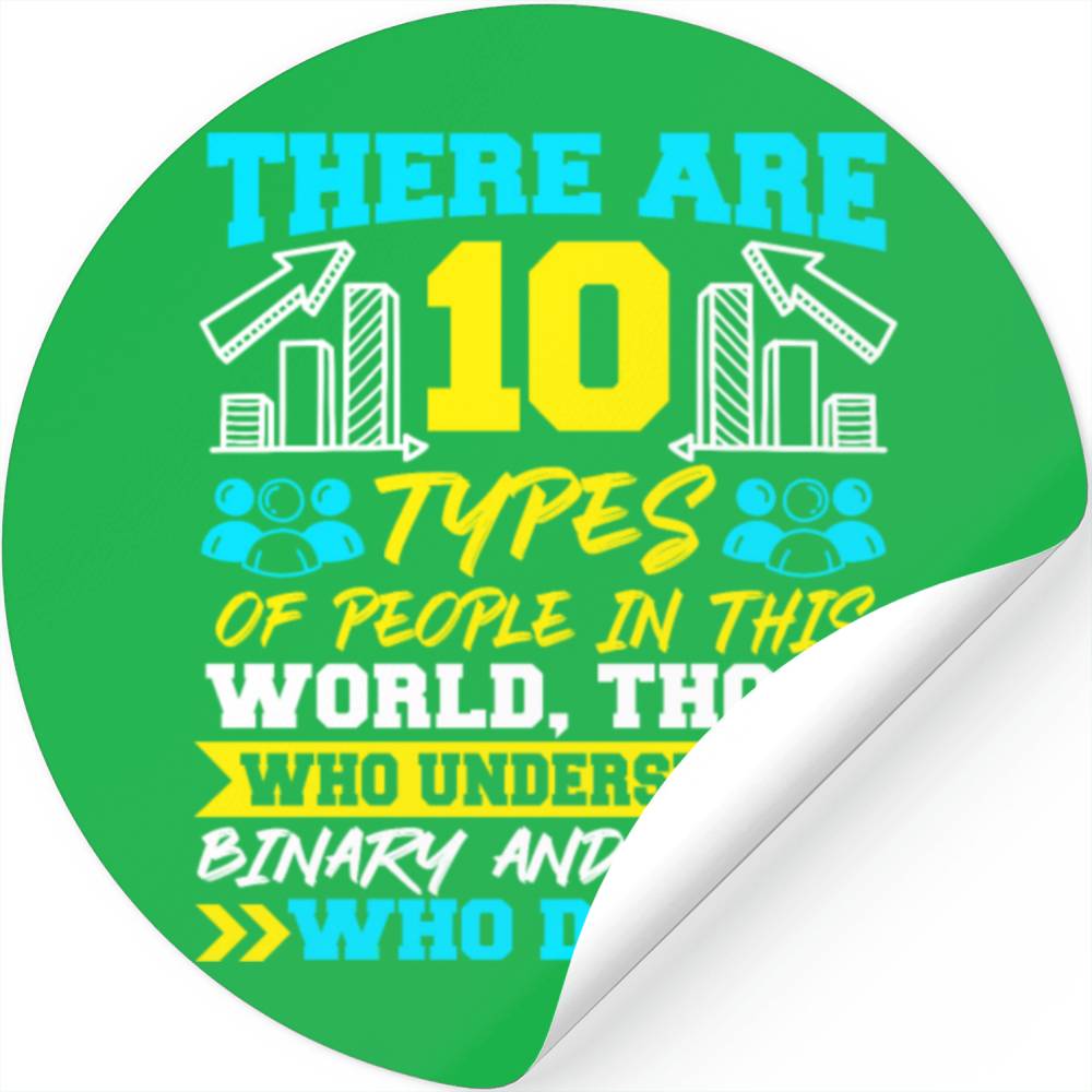 There Are 10 Types Of People Binary Computer Geek