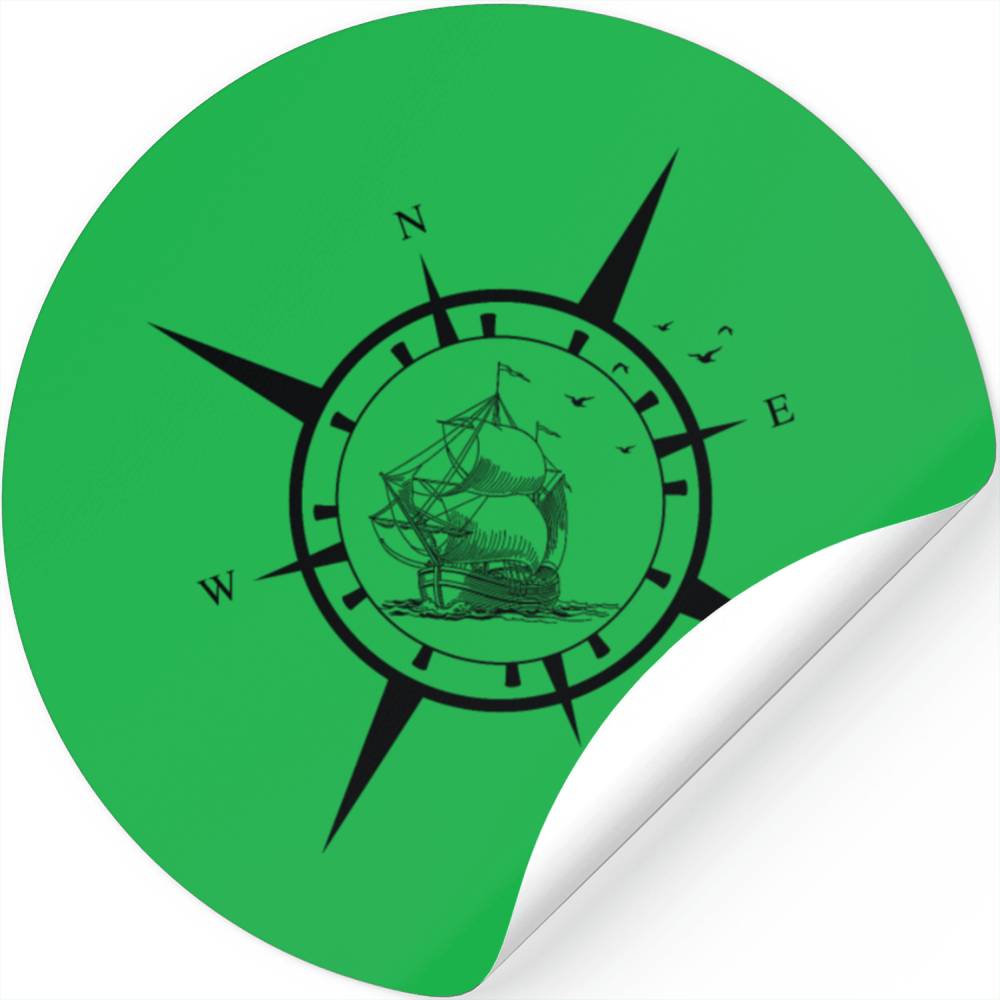 Nautical Compass, Anchor Sailor, Sailing Boat