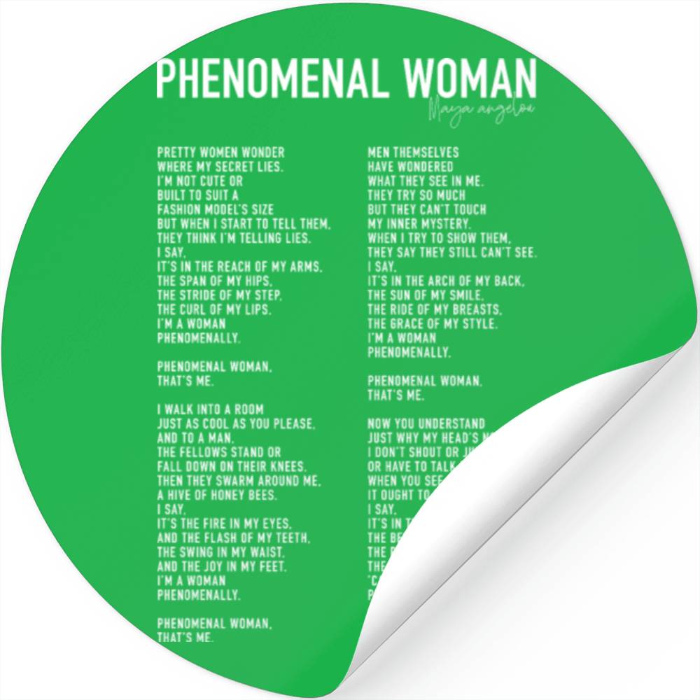 Phenomenal Woman Poem By Maya Angelou