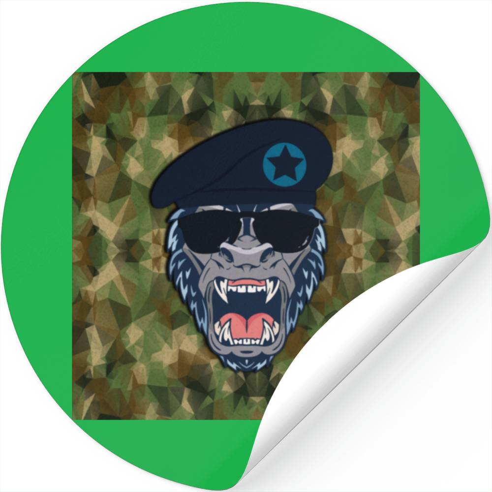 Funny Monkey As Officer In Military Armed Forces