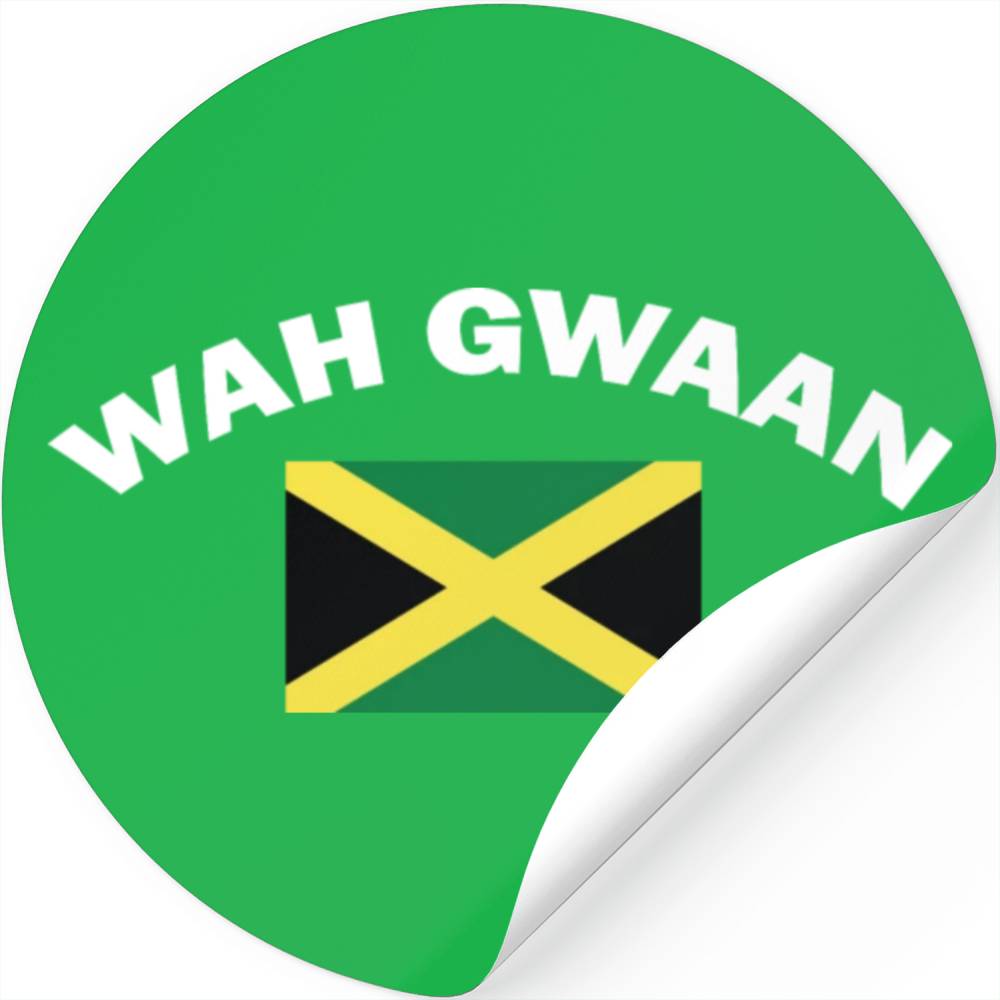 Wah Gwaan Slang Design Jamaica Jamaican Pride T