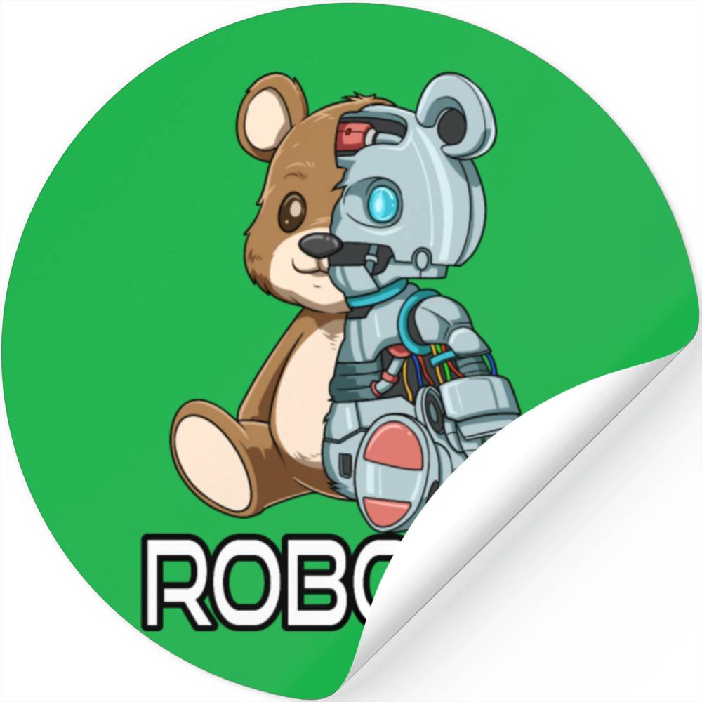 Funny Bear Robot Robotic Cuddling Cyborg
