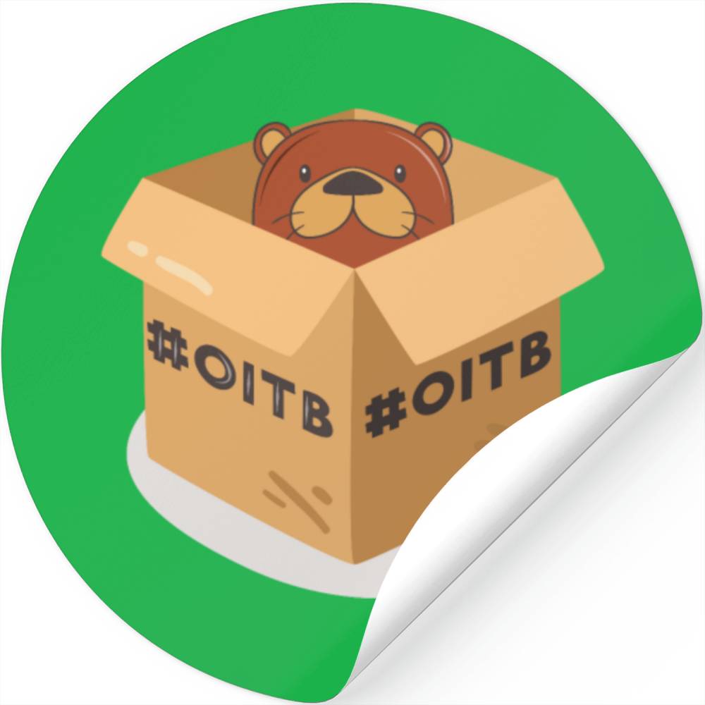 Space Otter In Box For Nutria Animal Lovers