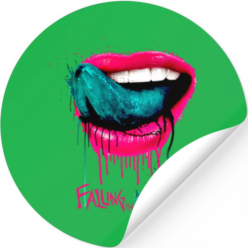 Falling In Reverse Lips Stickers
