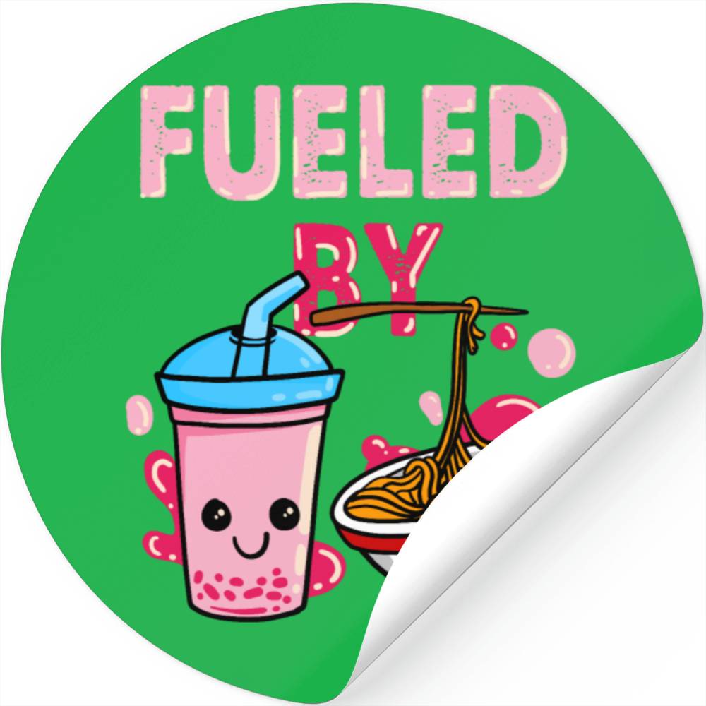 Powered By Ramen Bubble Tea Boba Japanese Noodles