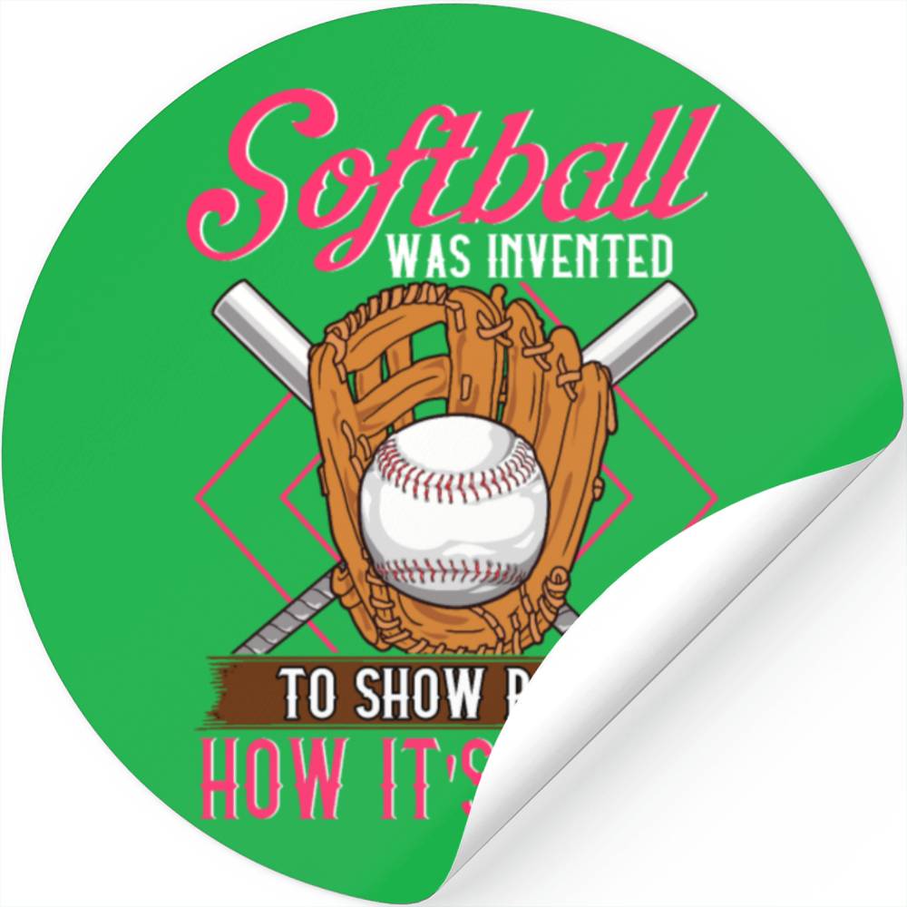 Softball Was Invented To Show Boys How It's Done