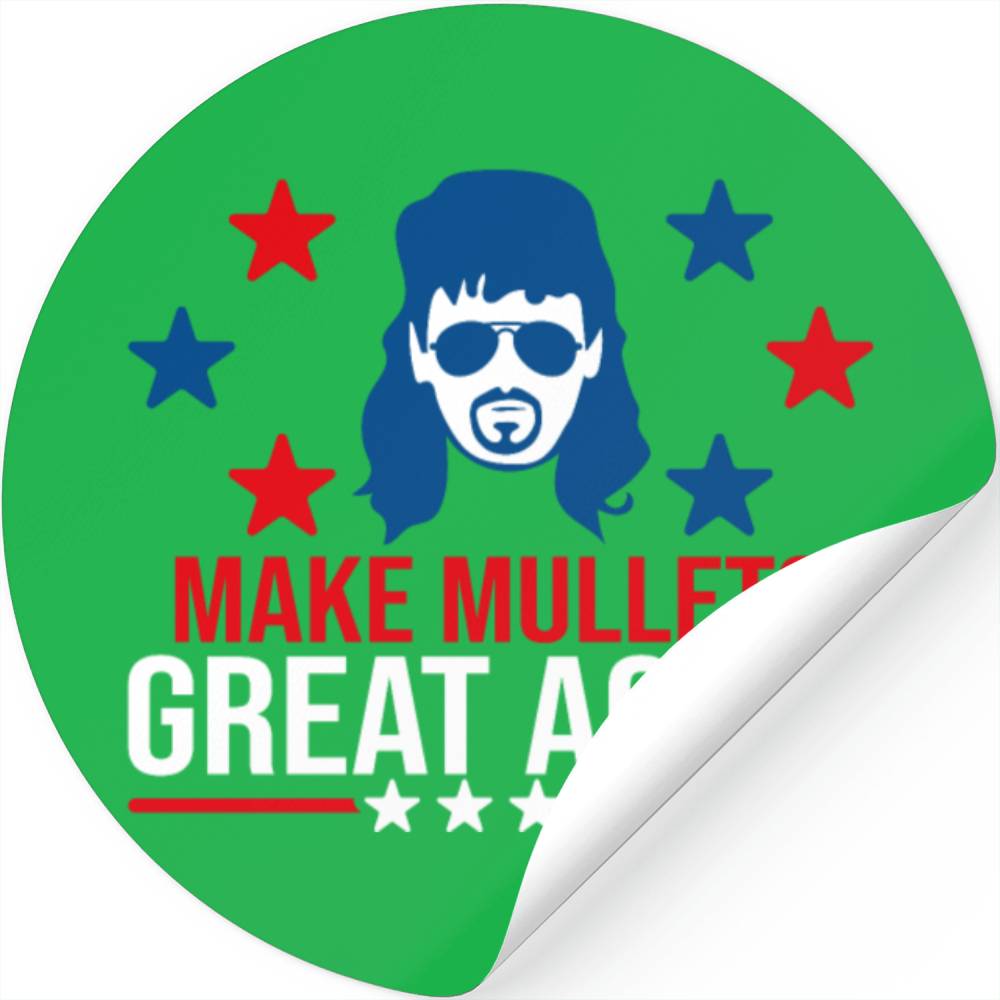 Make Mullets Great Again , Vintage 80s Hair Party