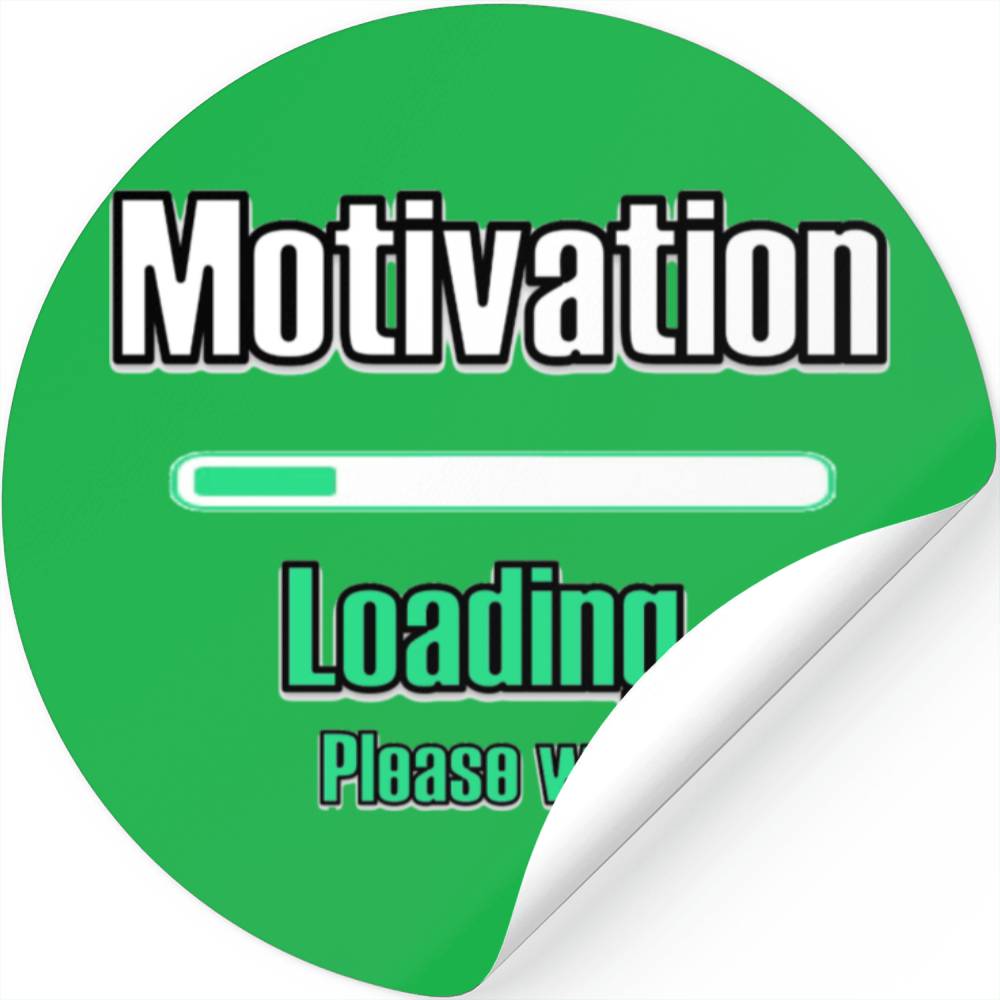 Motivation Loading Please Wait (green Design)