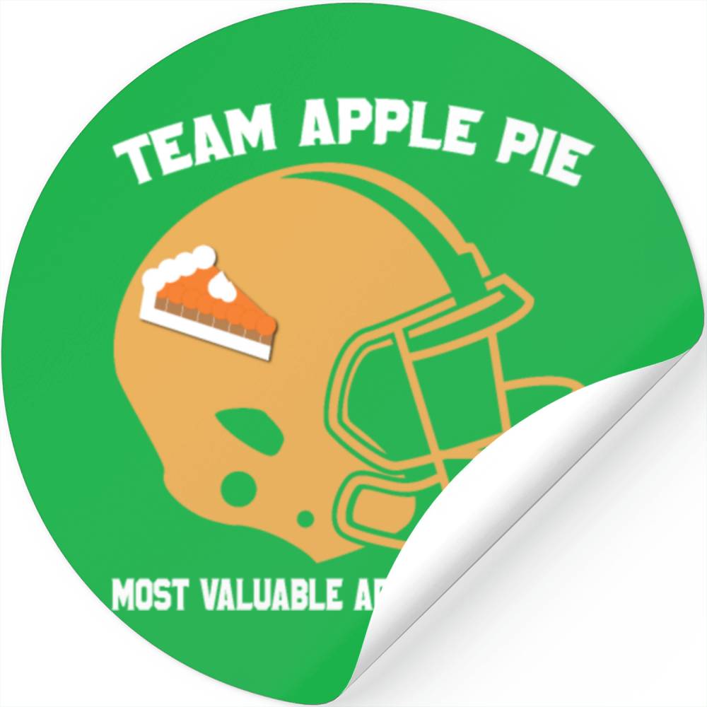 Most Valuable Apple Pie Eater For Football Apple
