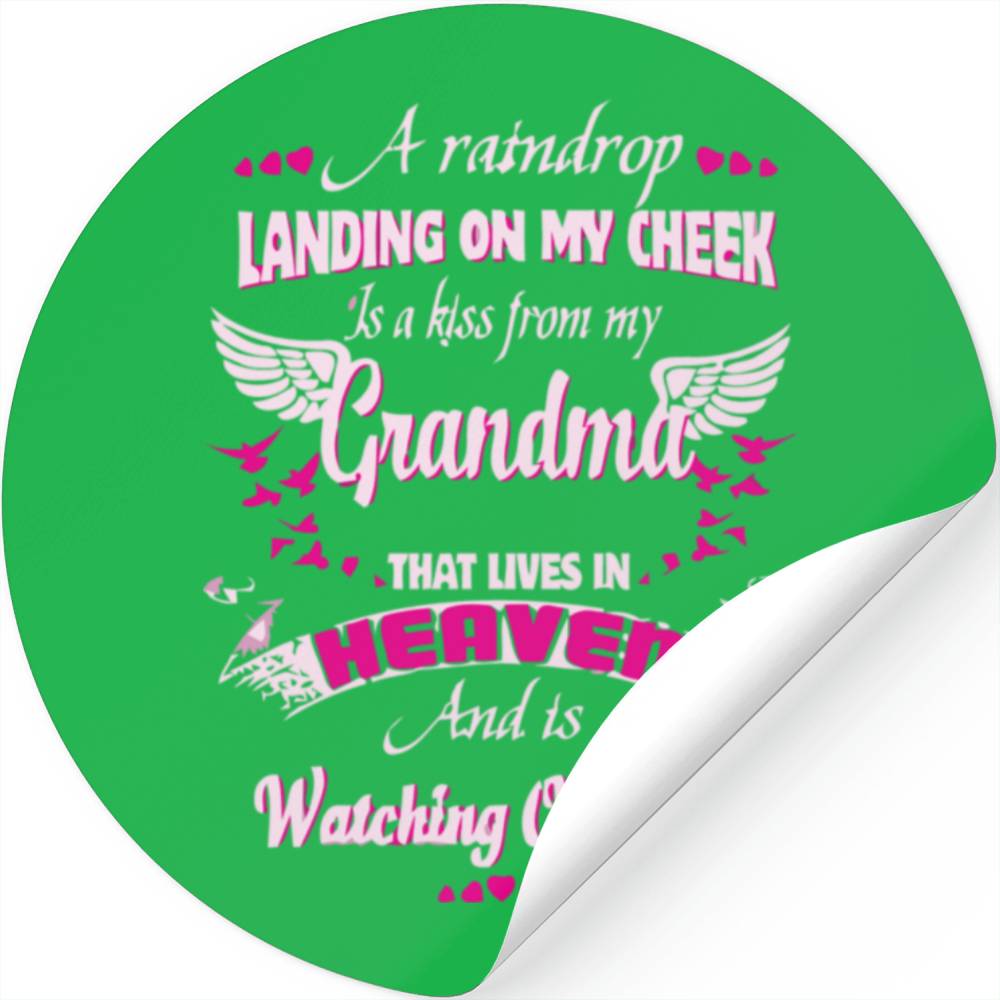 Guardian Angel Grandma Stickers Daughter Sons Remembe