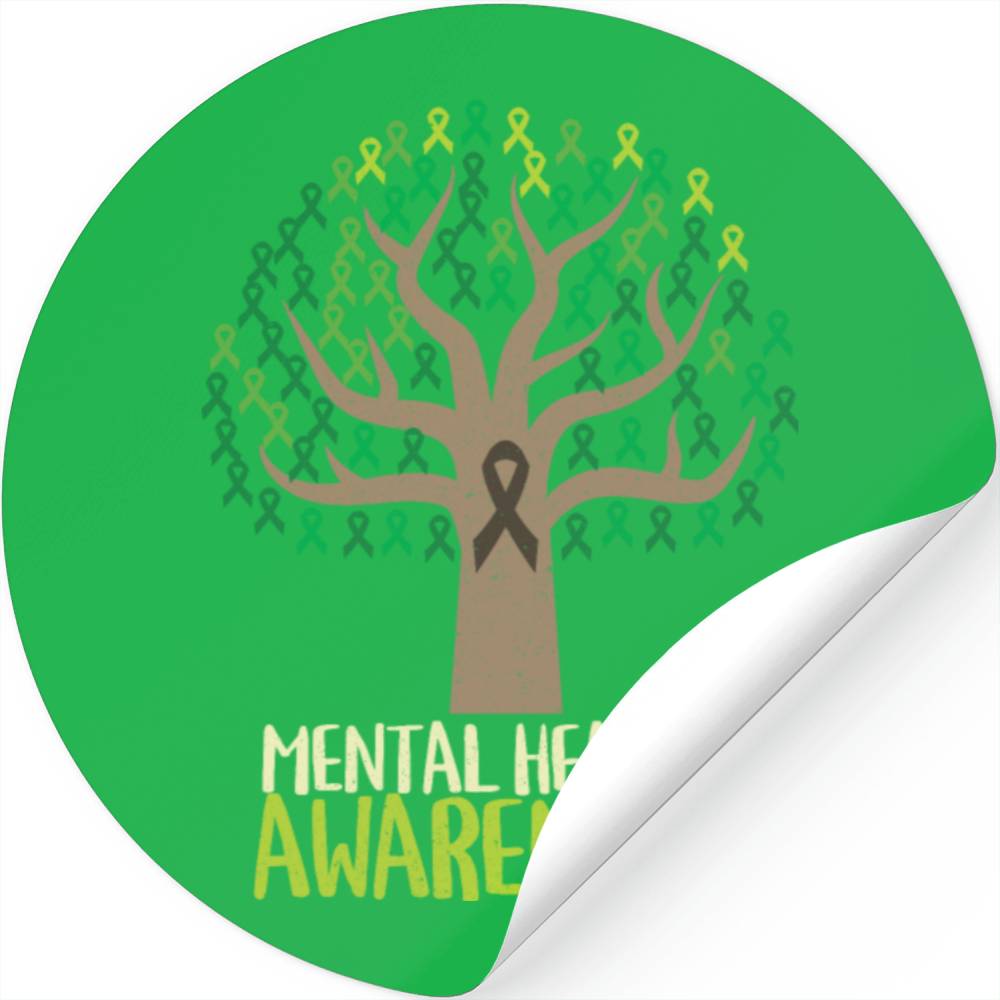 National Mental Health Awareness Month Tree Positi