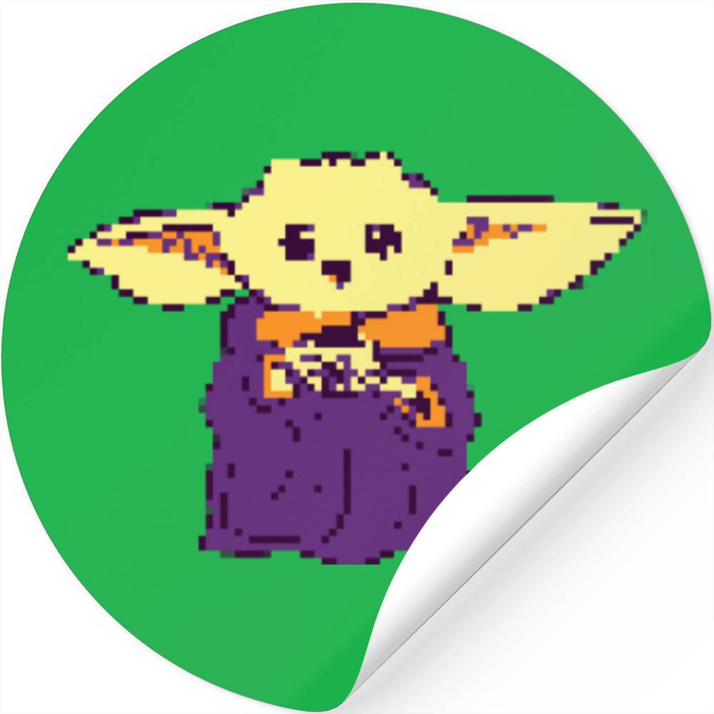Baby Yoda Pixel Art