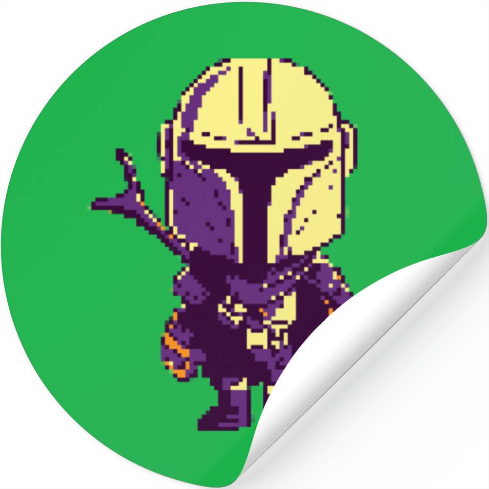 The Mandalorian Pixel Art