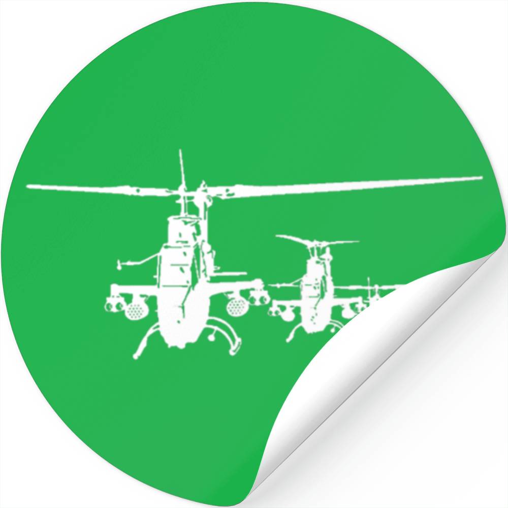Bell Ah 1 Cobra Attack Helicopters Stickers