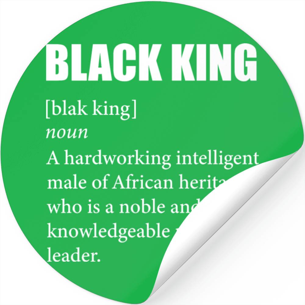 Black King Definition Dashiki African Heritage