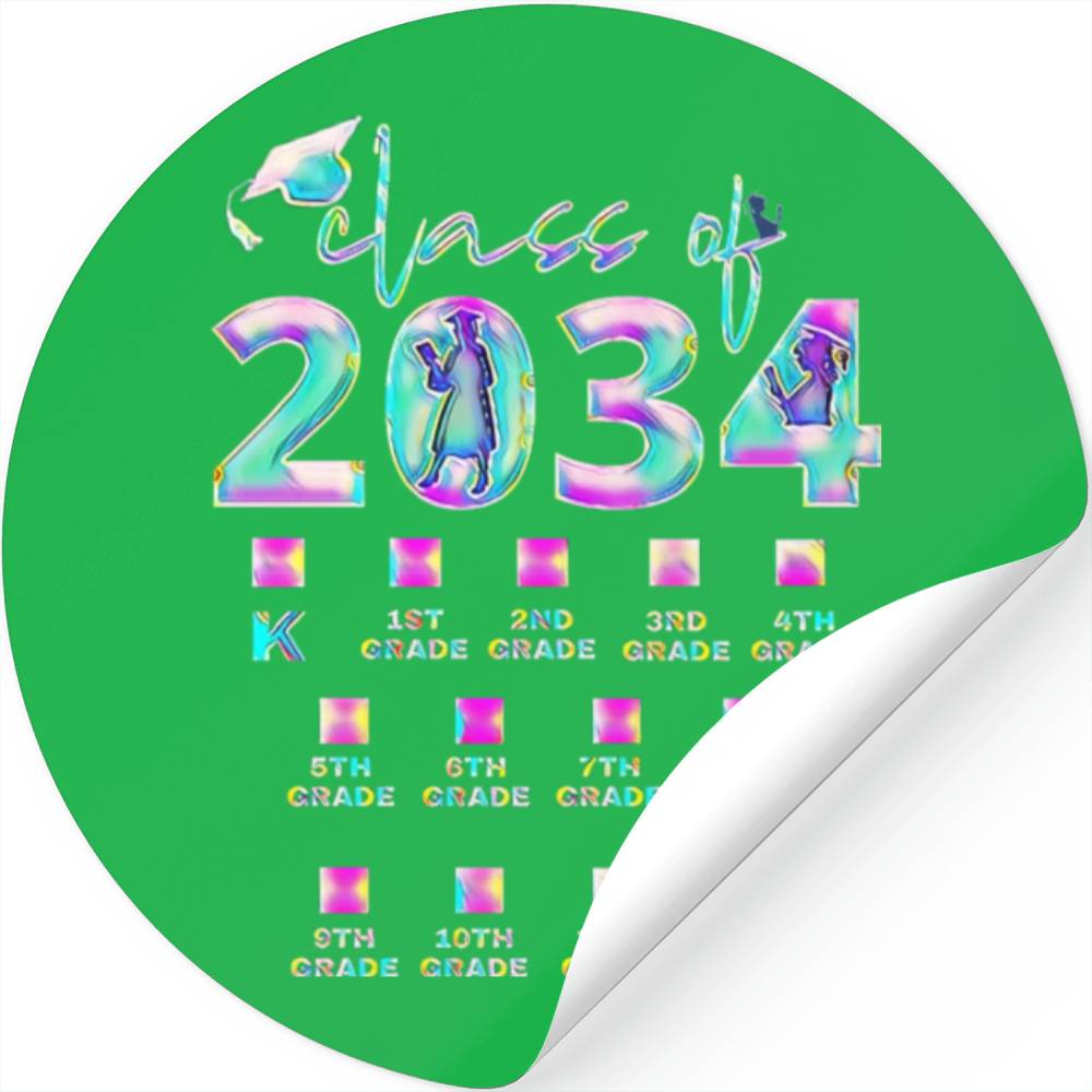 Class Of 2034 Grow With Me Checklist Graduation N