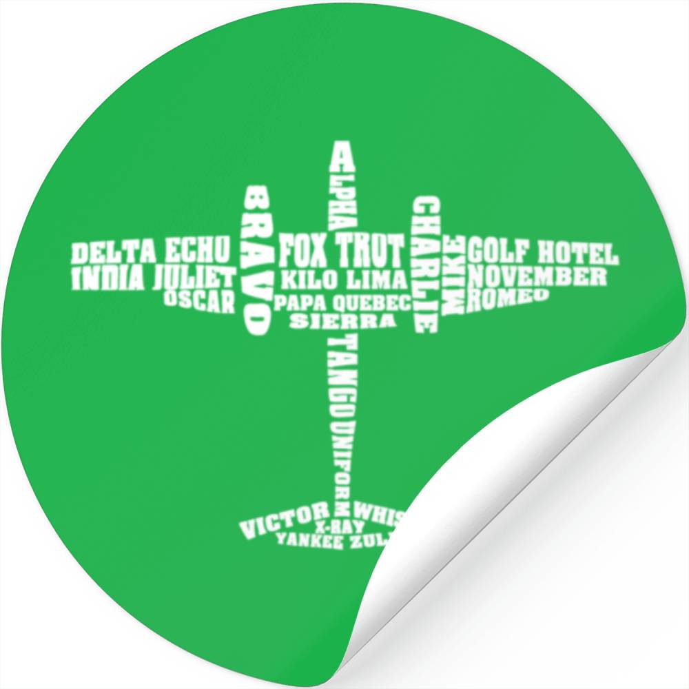 Airplane Pilot Aviation Phonetic Alphabet