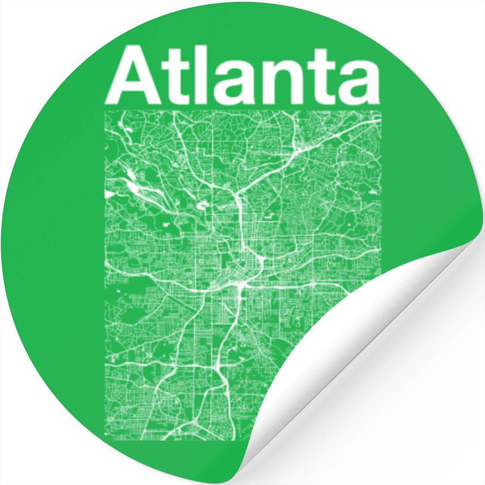 Atlanta Georgia Vintage Style Home ATL Map