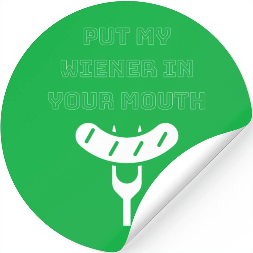 Put My Wiener In Your Mouth BBQ Joke Cooking Grill