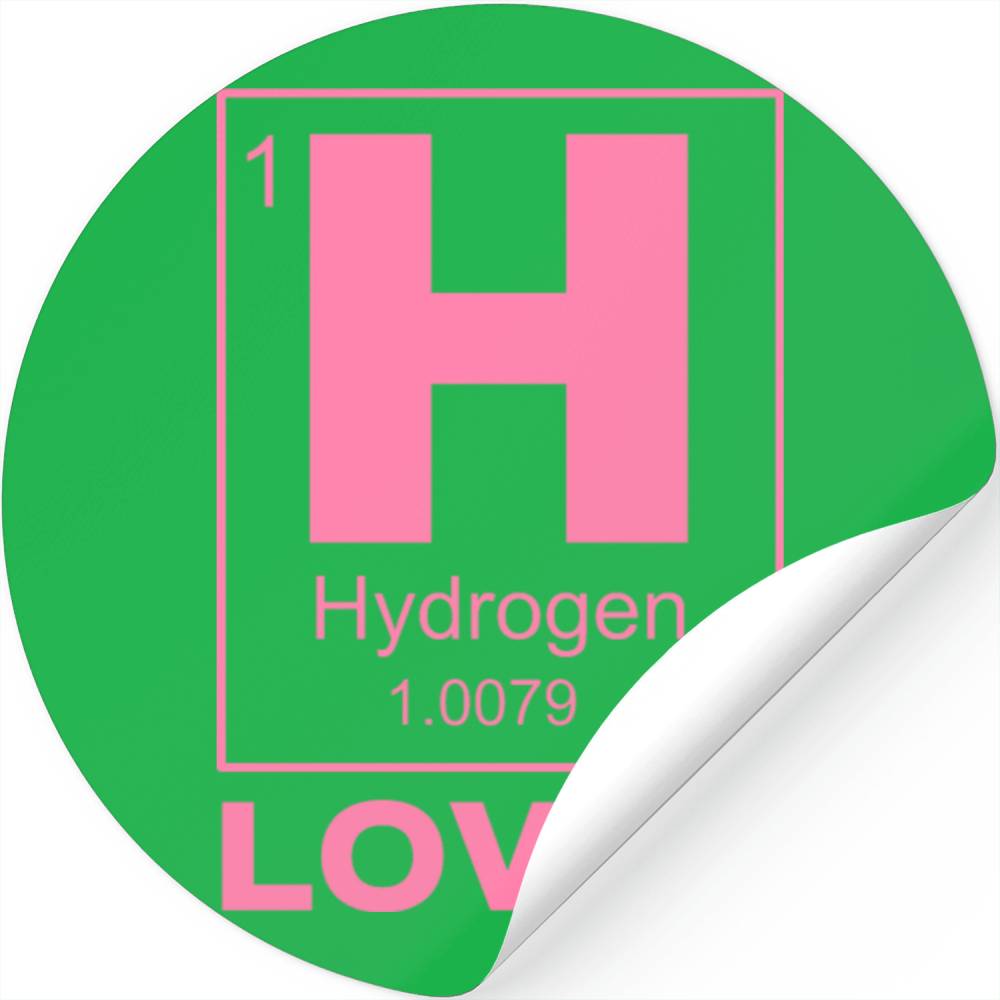 Hydrogen Lover Symbol H Clean Fuel Sayings