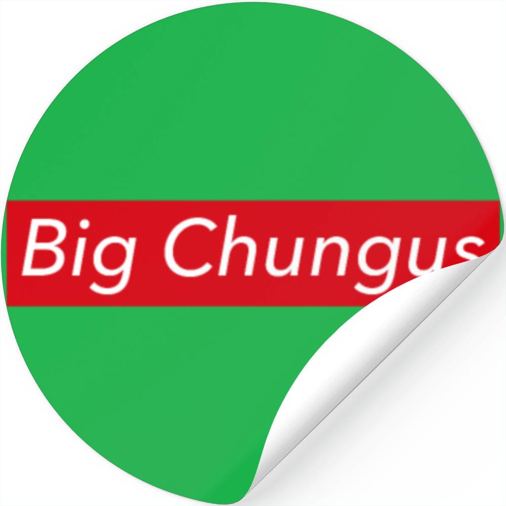 Big Chungus Stickers Changus Meme Sticker