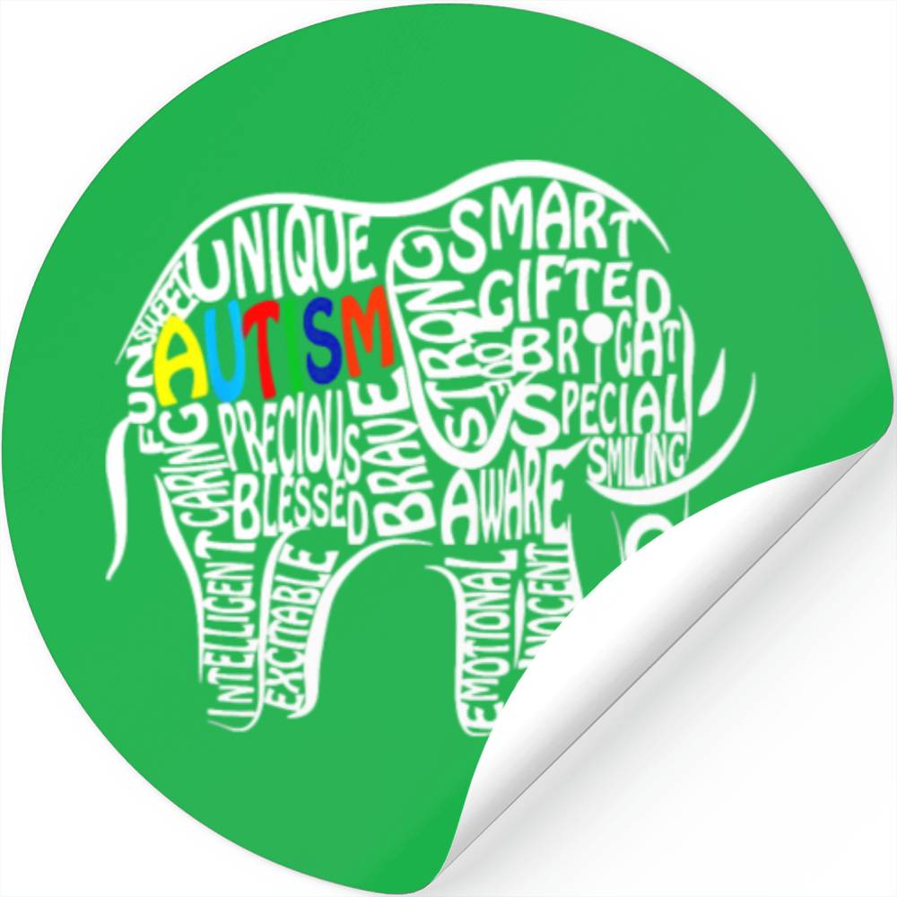 Autism Elephant Awareness Elephant Puzzle