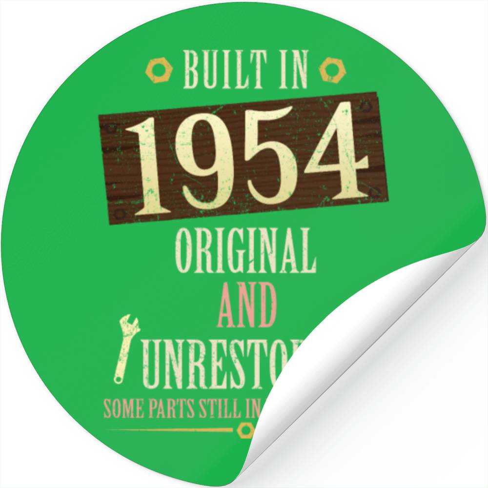 Built In The 1954 Original And Unrestored