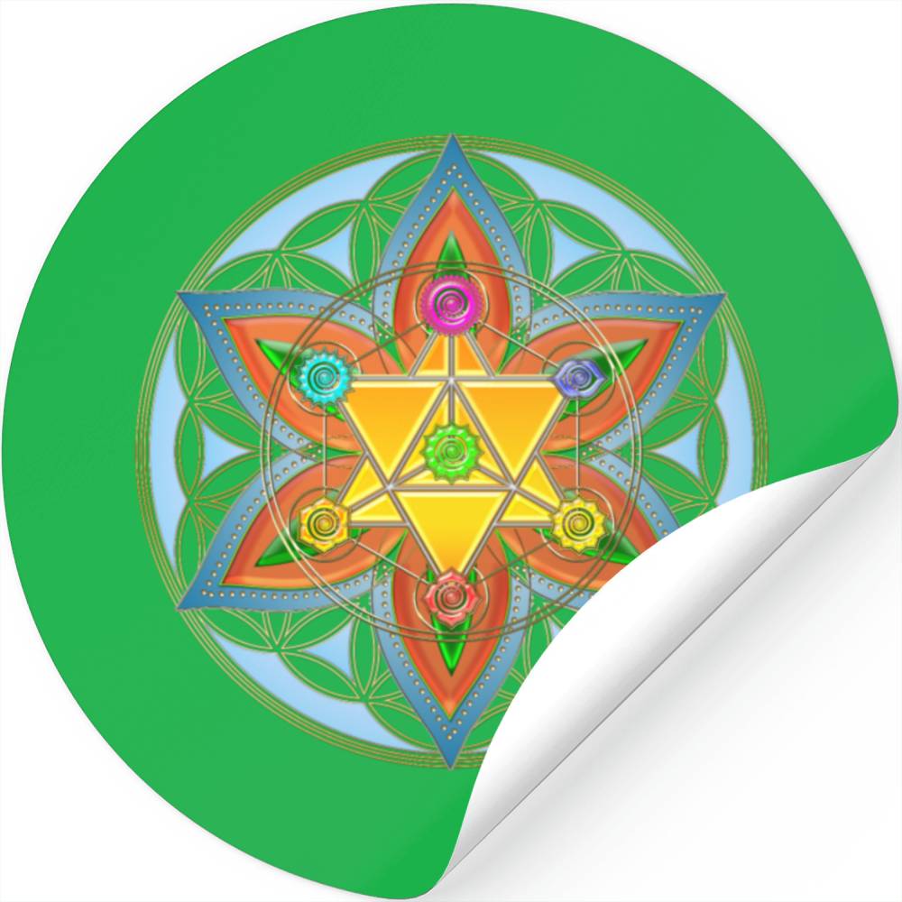 Flower Of Life, Merkaba, Chakras, Metatron