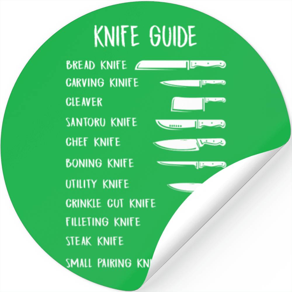 Knife Party, The Knife, Bloody Knife, Knife San Di Stickers