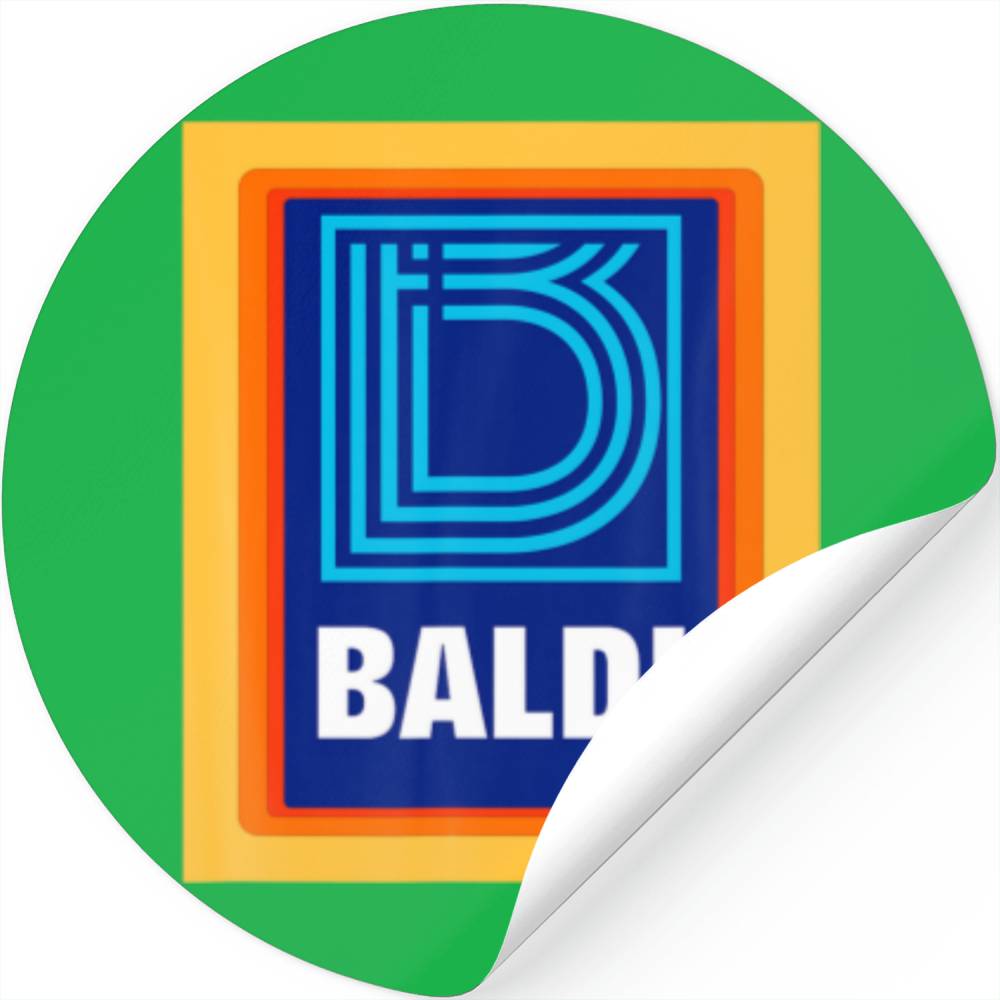 Baldi Funny Im Bald Head Man Cool Fathers Day Stickers
