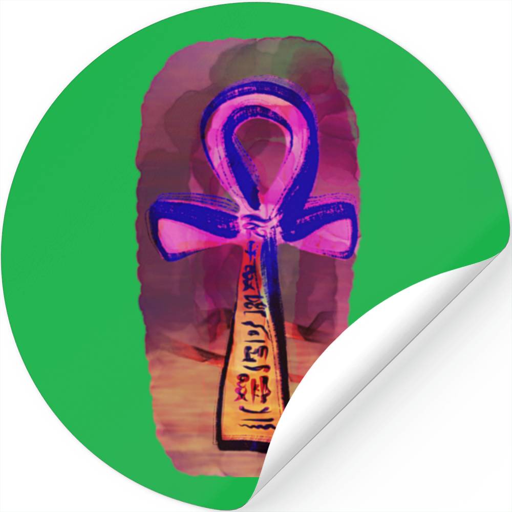 Traditional Ancient Egypt Ankh Stickers