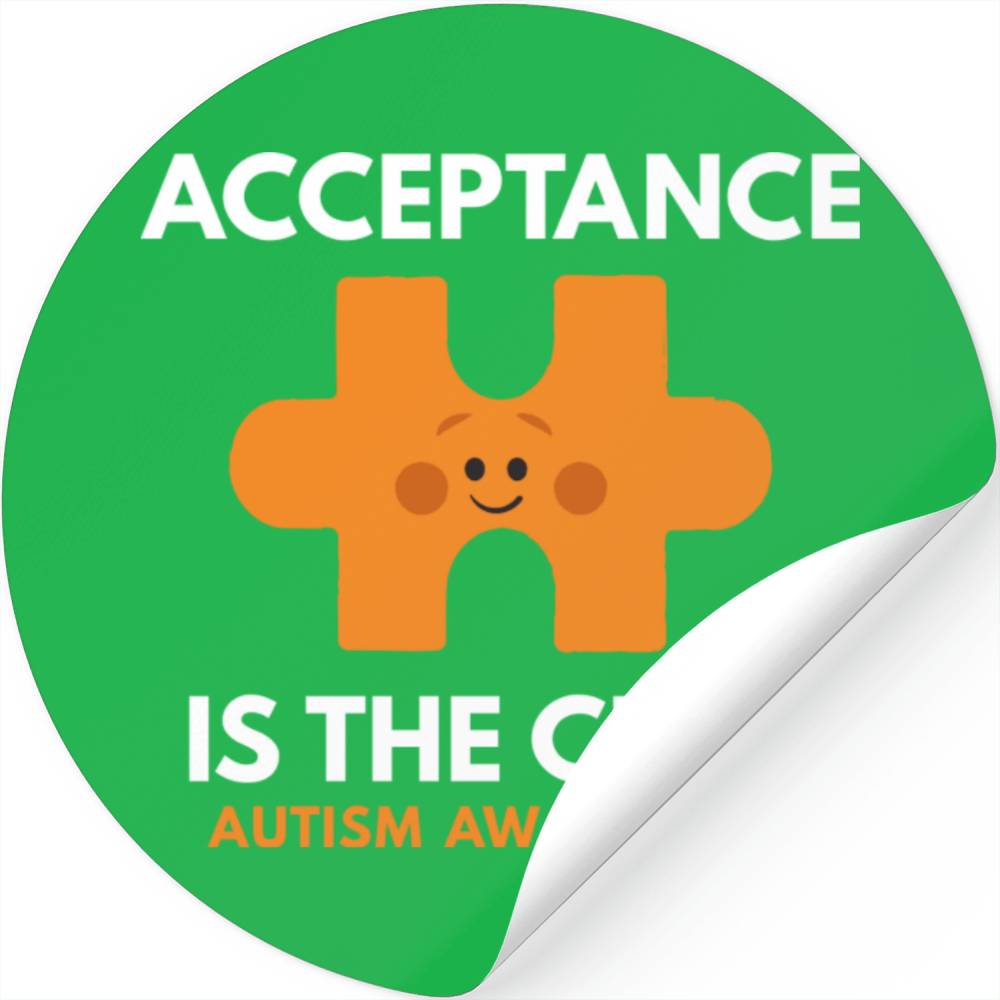 Acceptance Is The Cure Stickers