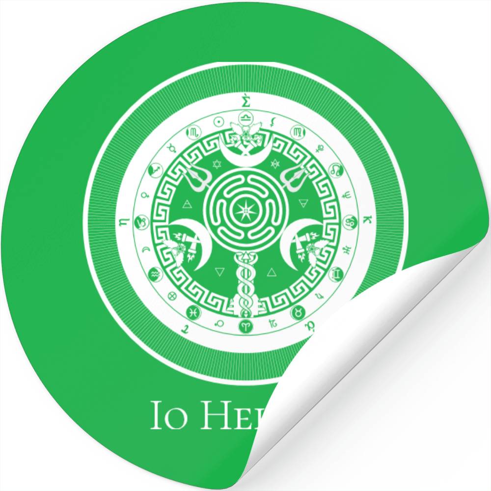 Io Hekate - Grand Seal Of Hekate Goddess Stickers