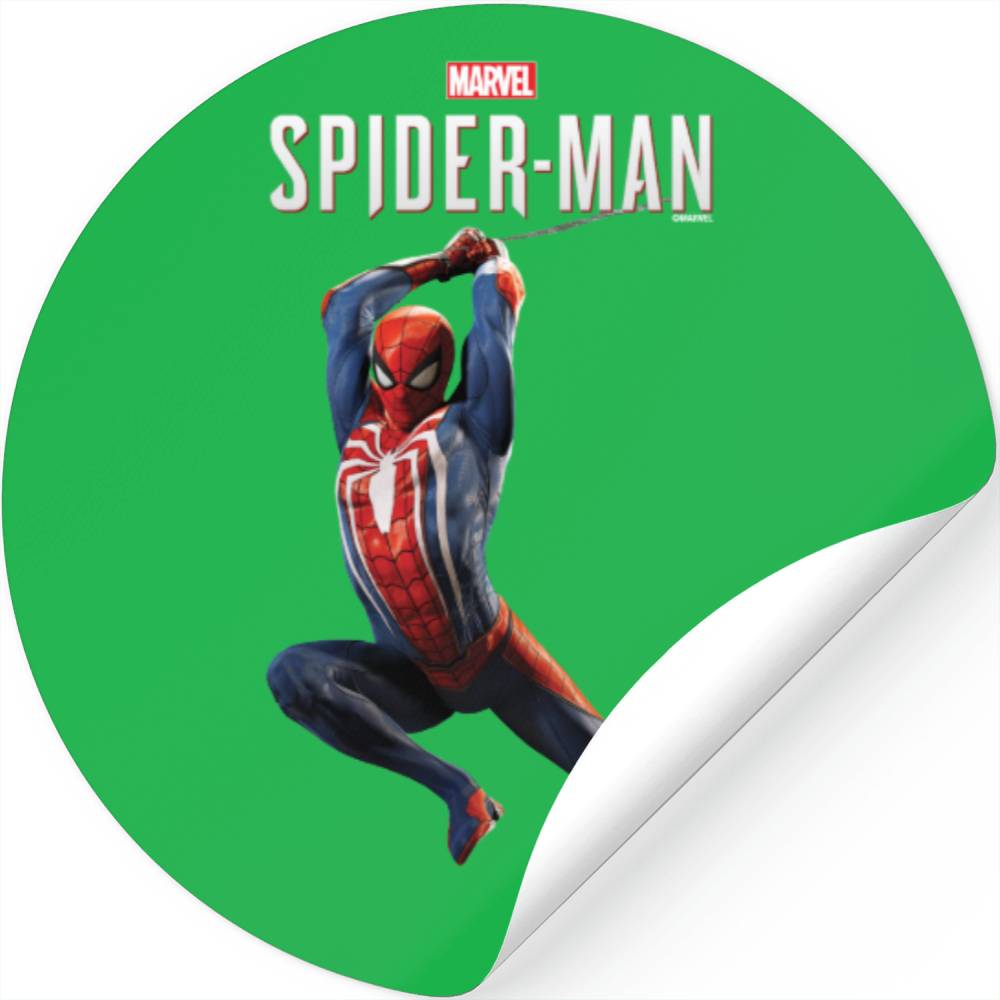 Marvel's Spider-Man | Web Swinging Pose Stickers