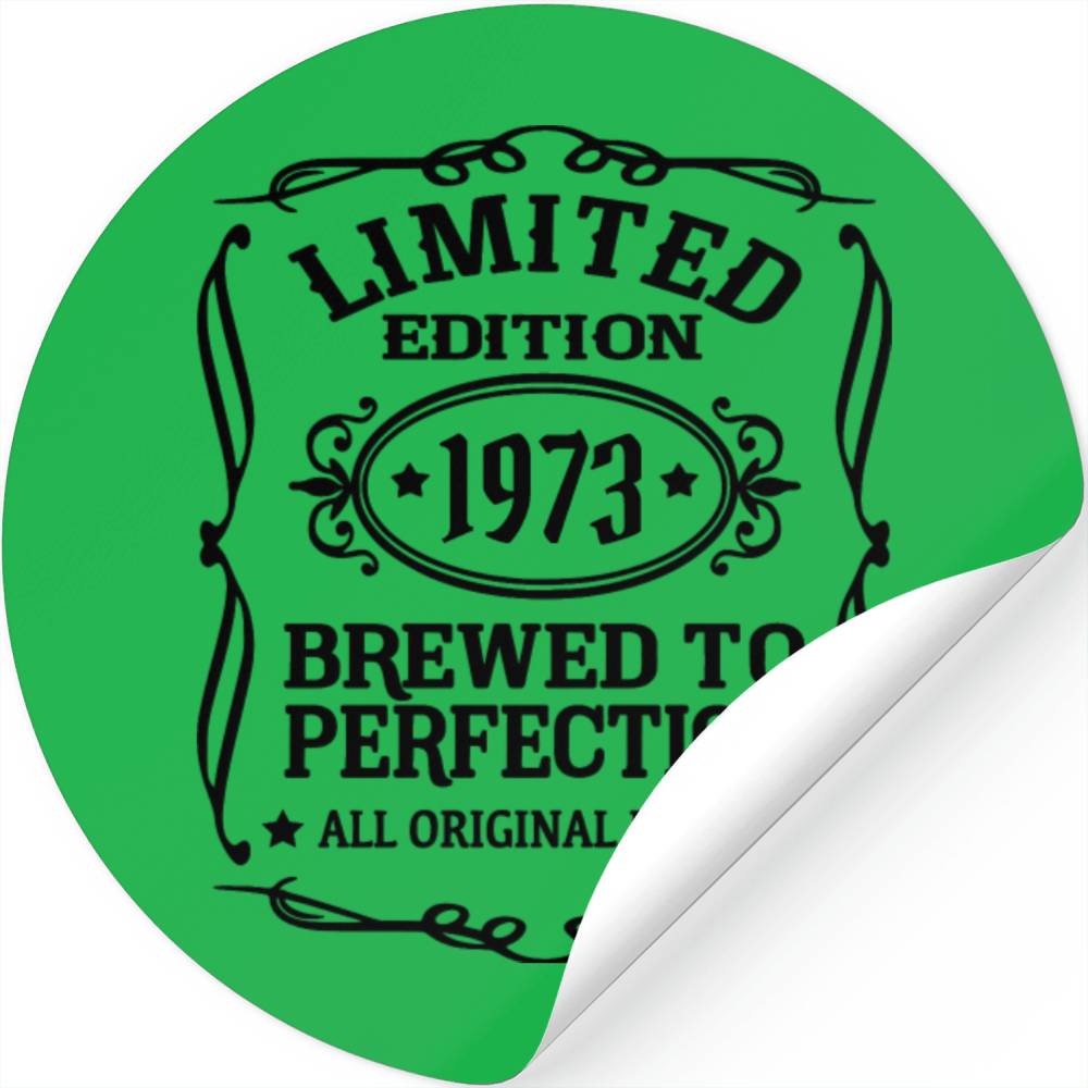 Custom Year Birthday Limited Edition Original Brew Stickers