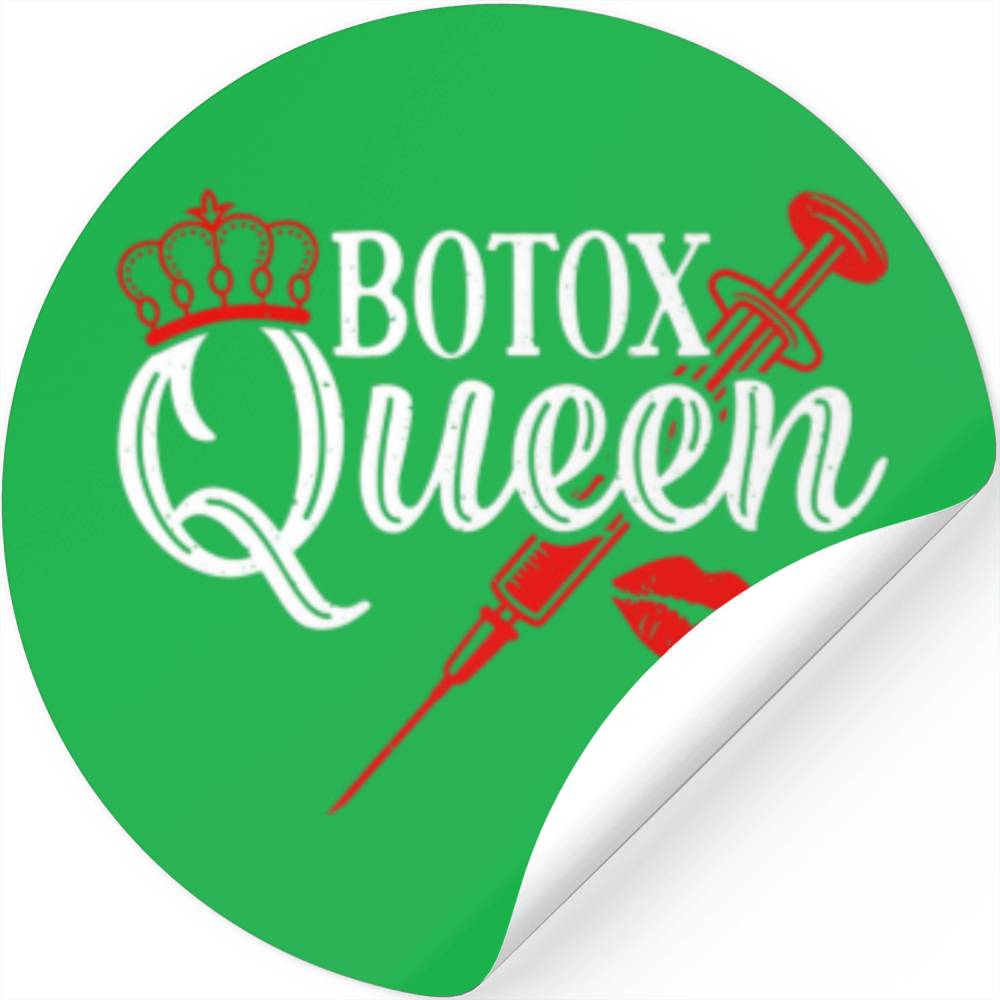 Plastic Surgery Cosmetic Nurse Lips Injector Botox Stickers