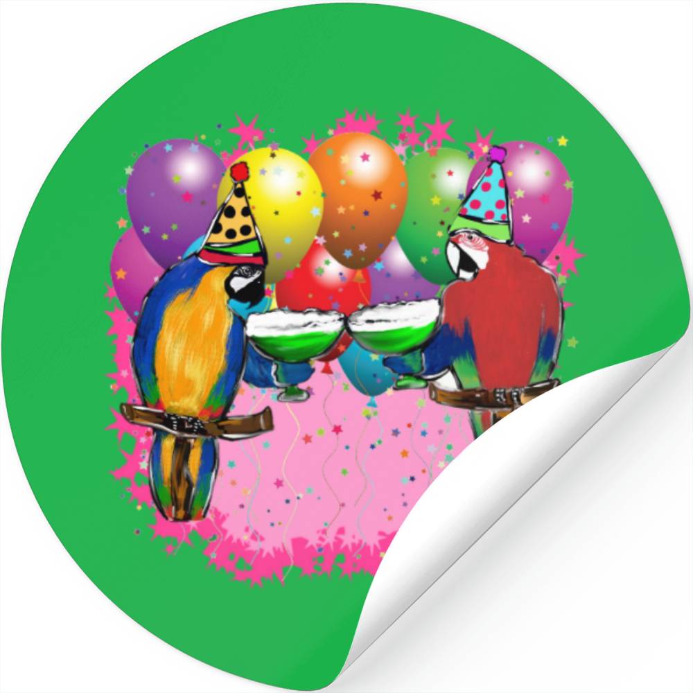 PARTY PARROTS Stickers