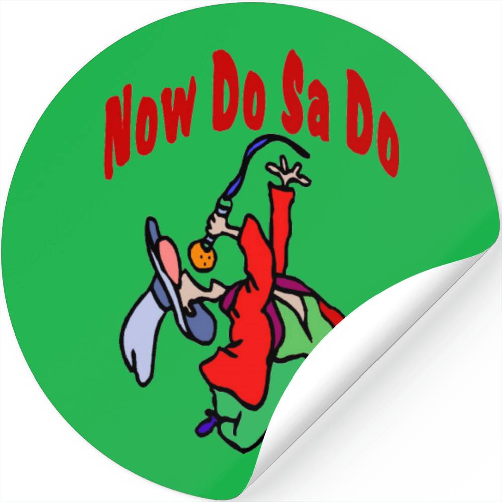 Do Sa Do Square Dance Stickers