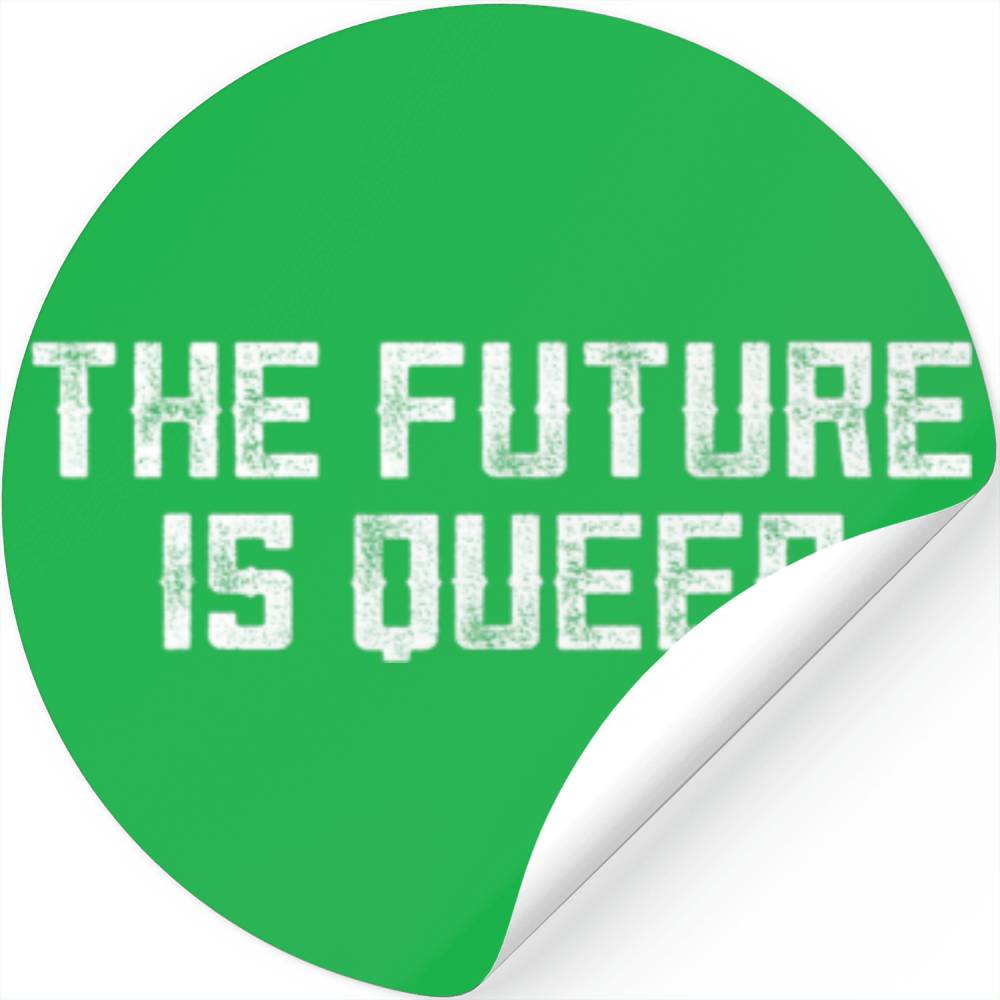Pride Gay LGBT The Future Is Queer Pride Month Rai Stickers