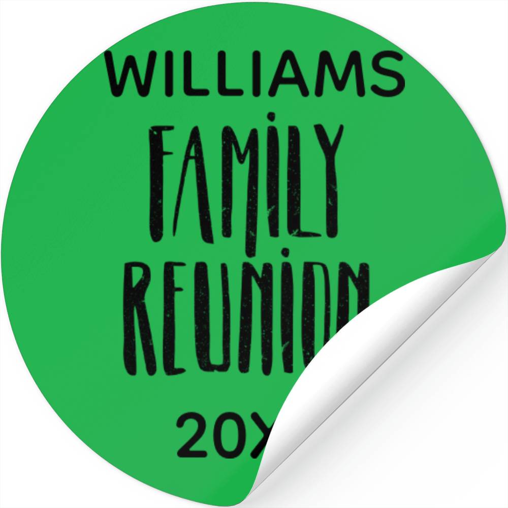 Family Reunion Stickers