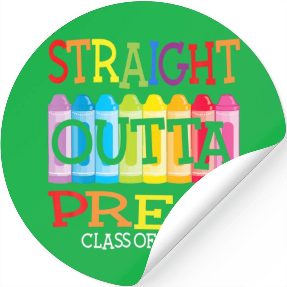 Straight Outta Pre-K 2023 Senior Class Of 2023 Stickers
