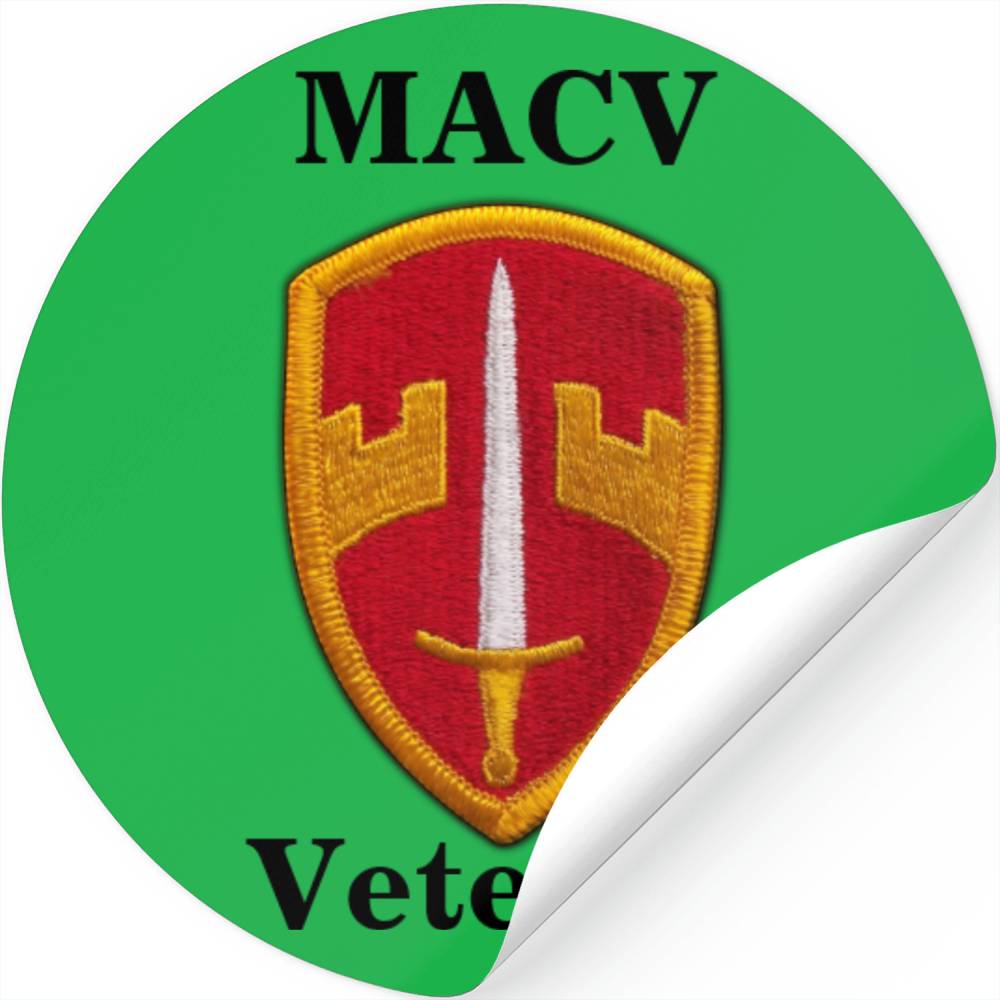 MACV Military Assistance Command Vietnam Nam Vets Stickers