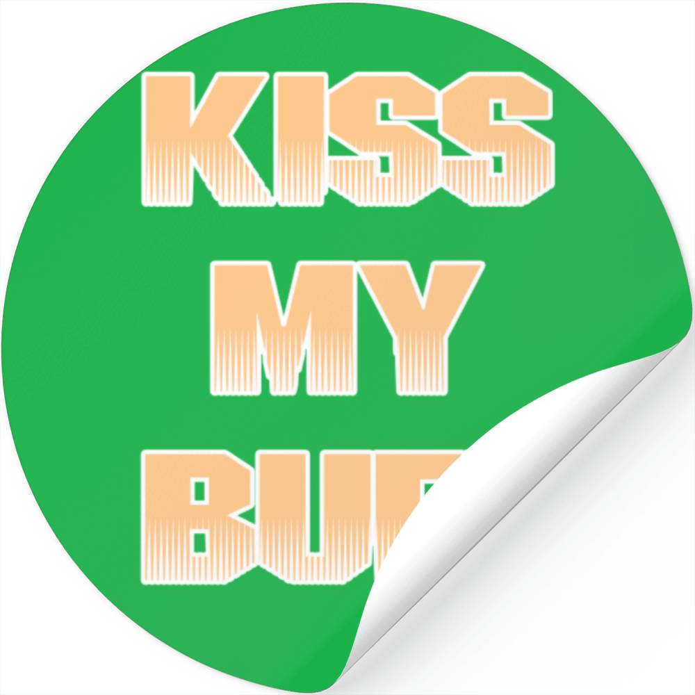 Naturist Nudist, Kiss My Buff Stickers