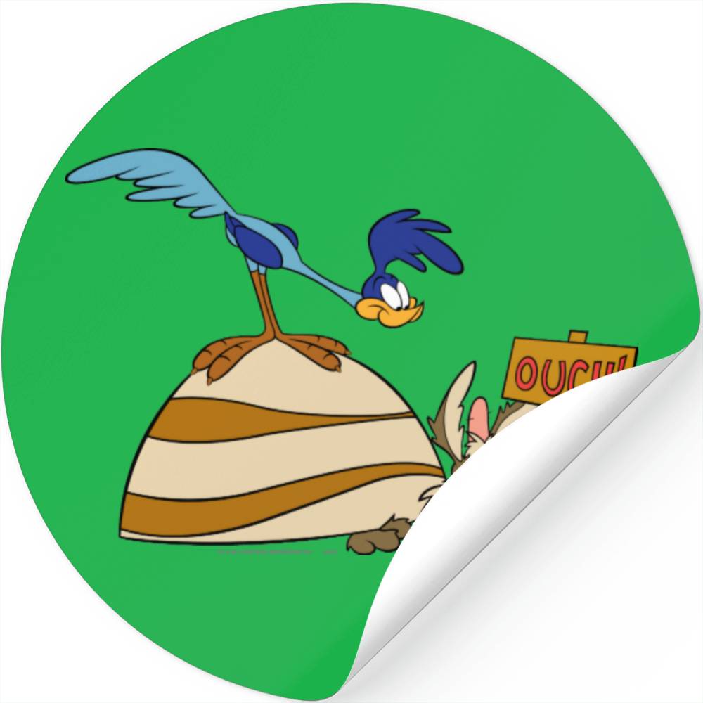 Wile E Coyote And ROAD RUNNER™ Acme Products 5 Stickers