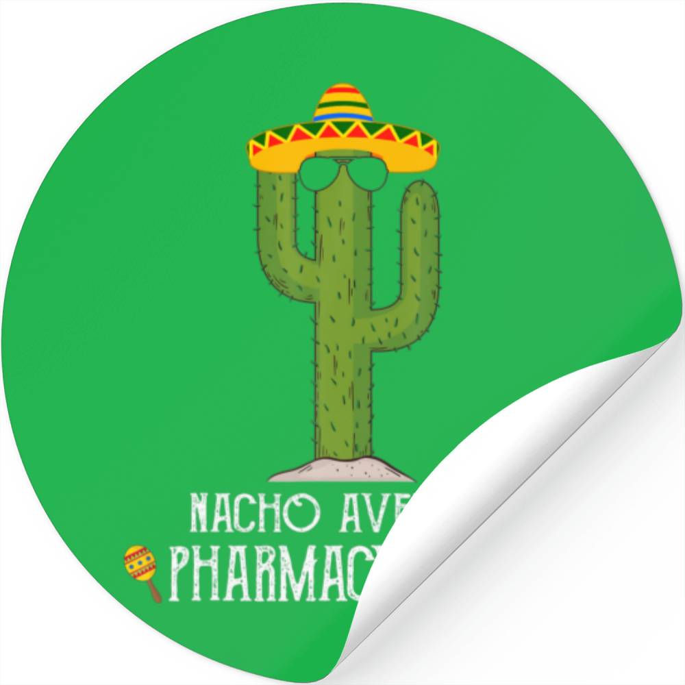 Cinco De Mayo Fiesta Meme Saying Nacho Average Pha Stickers