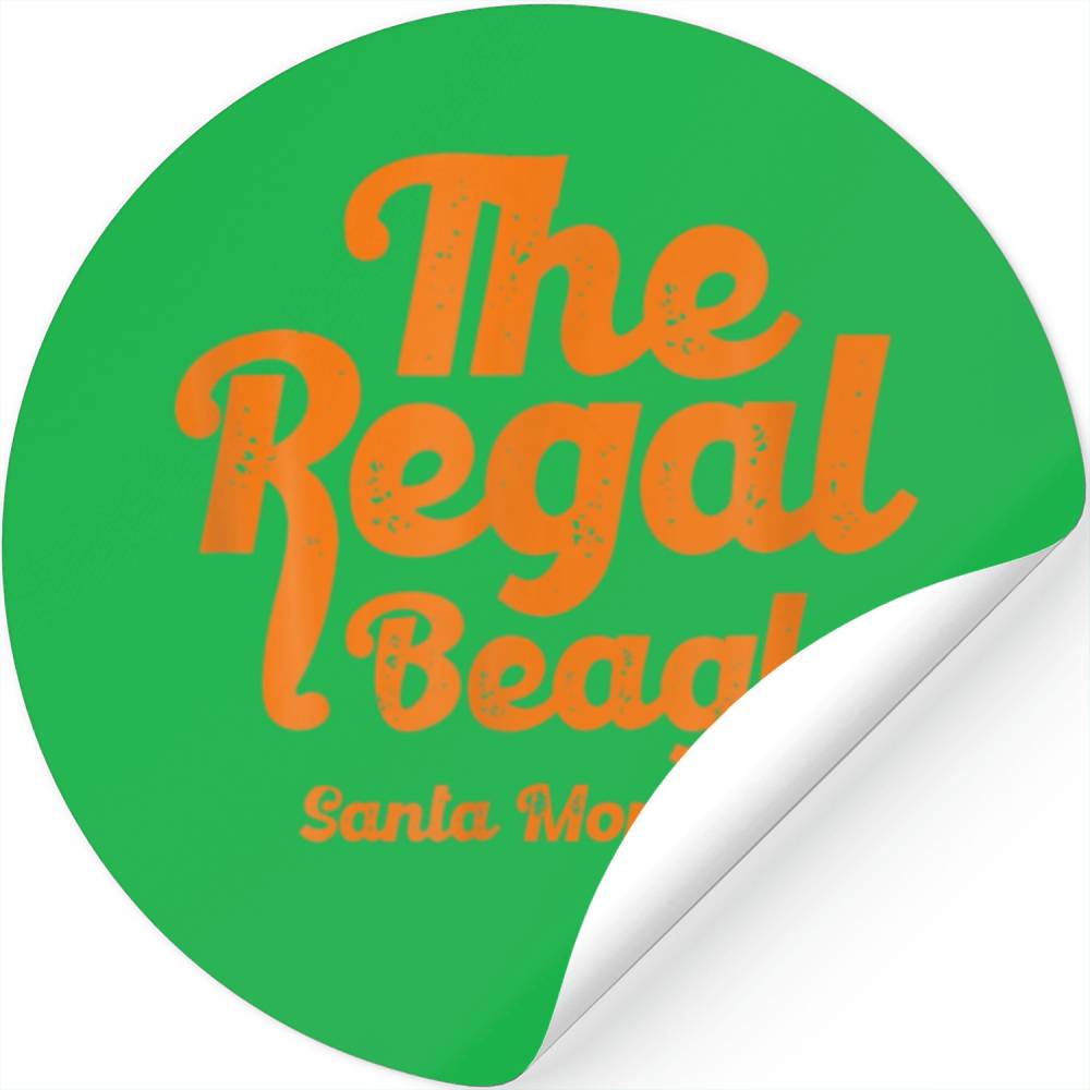 The Regal Beagle Santa Monica 70S 80S Sitcom Vinta Stickers