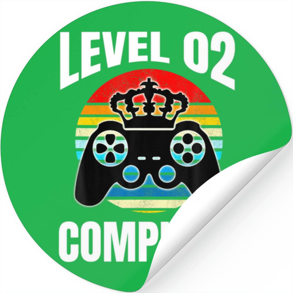 Level 2 Complete Level 3 Loading 2Nd Anniversary V Stickers
