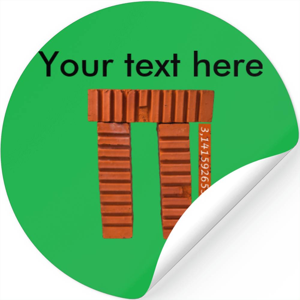 Pi - Fundamental Brick Of Math Stickers